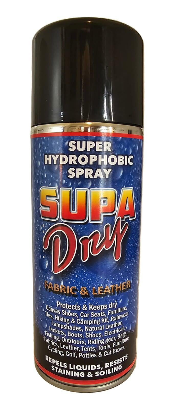 Supa Dry superhydrophobic Fabric & Leather protector | Floating Castle